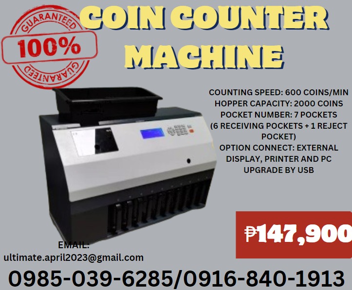 COIN COUNTER MACHINE, Computers & Tech, Office & Business Technology on ...