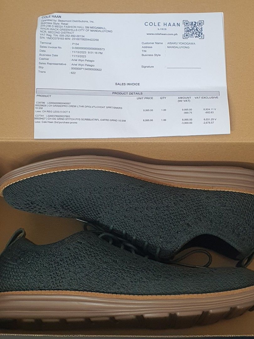 Colehann Original Grand Stitches, Men's Fashion, Footwear, Casual Shoes ...