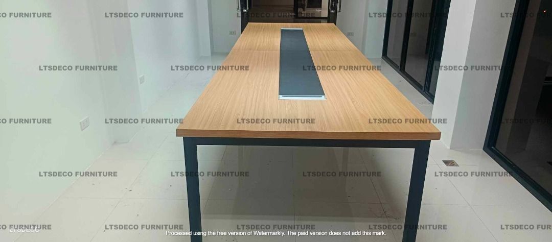 CONFERENCE TABLE OFFICE PARTITION, Furniture & Home Living, Office ...