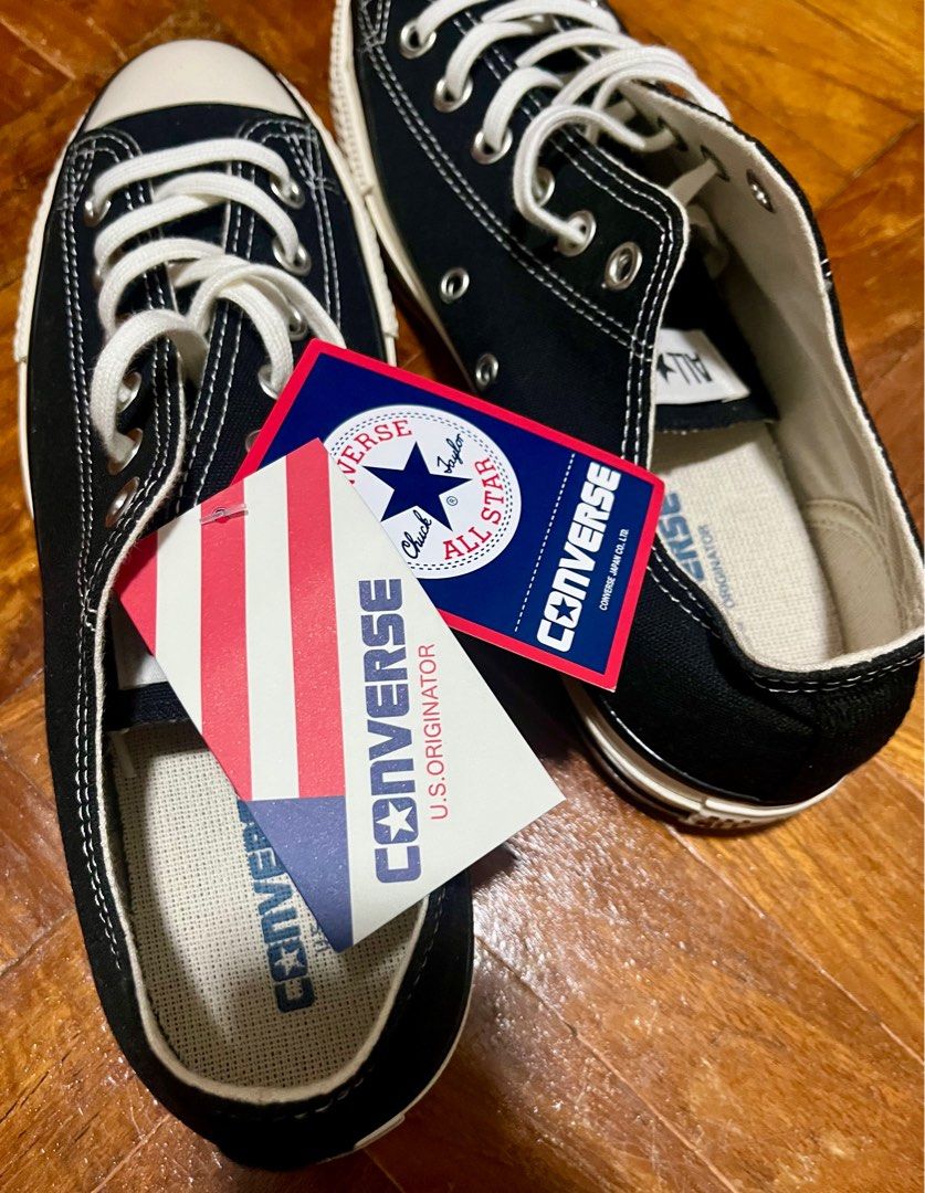 Converse 70s Japan edition black, Men's Fashion, Footwear, Sneakers on ...
