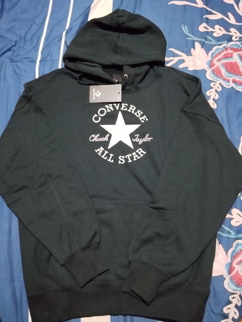 Converse Chuck taylor all star hoodie, Men's Fashion, Coats, Jackets ...