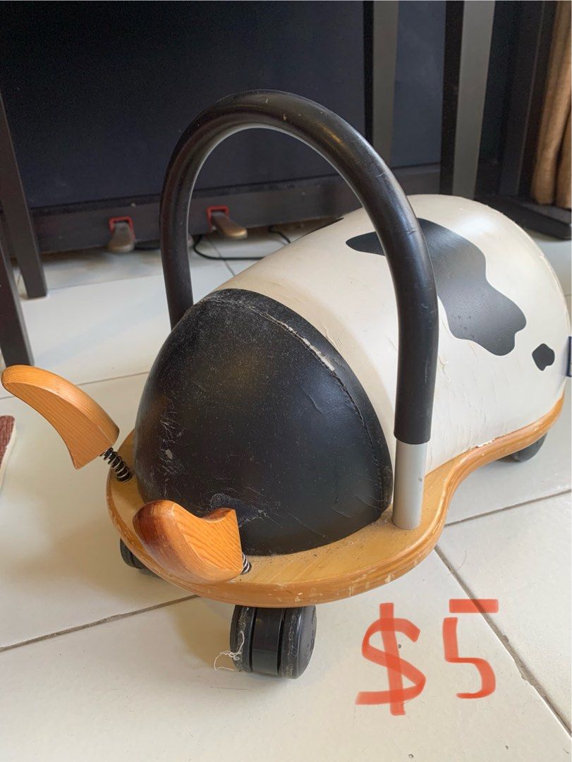 Cow ride on toy, Babies & Kids, Infant Playtime on Carousell