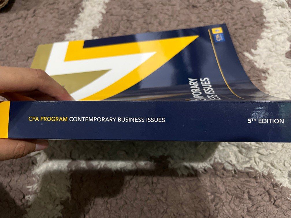 CPA Contemporary Business Issues, Hobbies & Toys, Books & Magazines ...