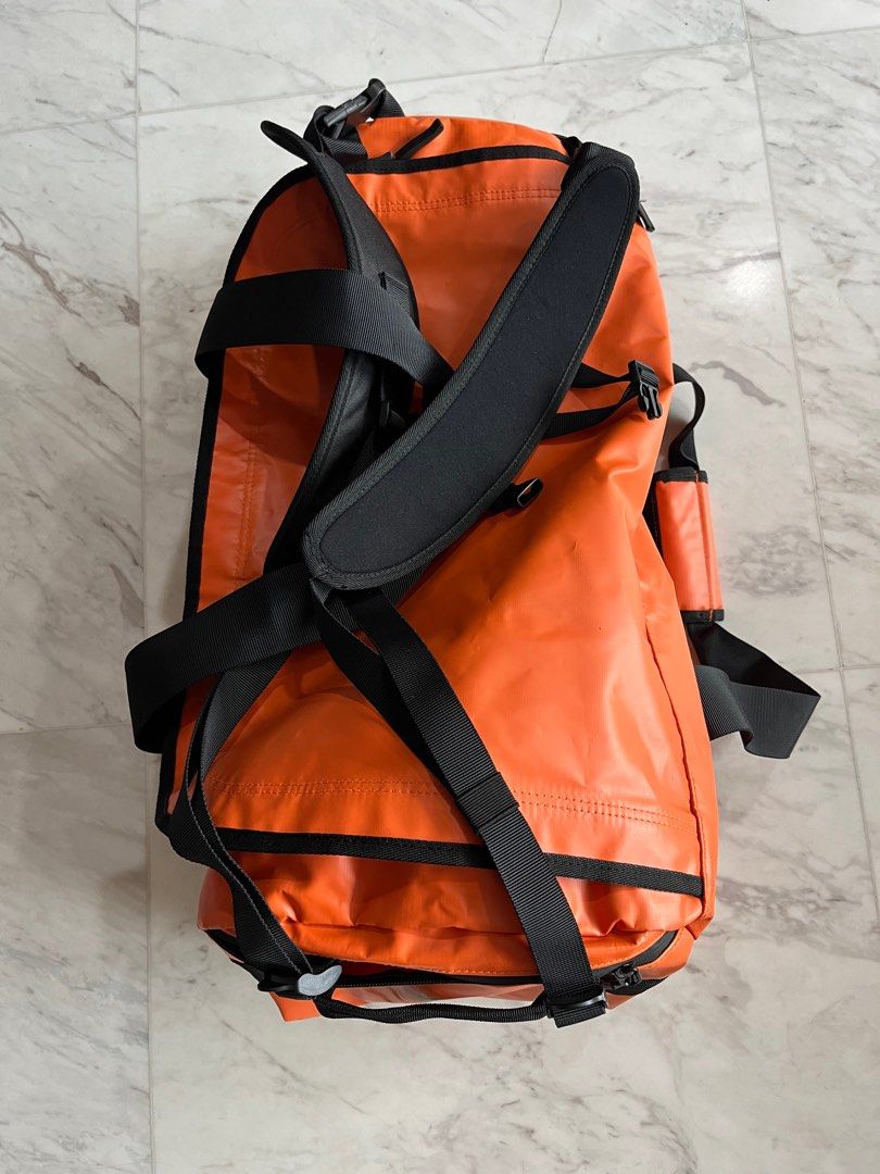 Craft water resistant duffel bag 70L (orange), Men's Fashion, Bags ...
