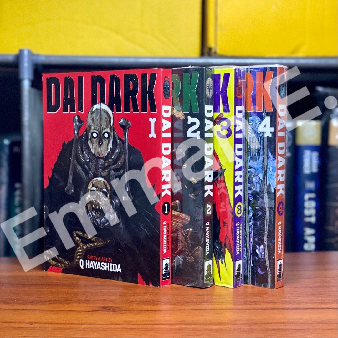 Dai Dark Vol. 1, 2, 3 & 4 by Q Hayashida, Hobbies & Toys, Books ...