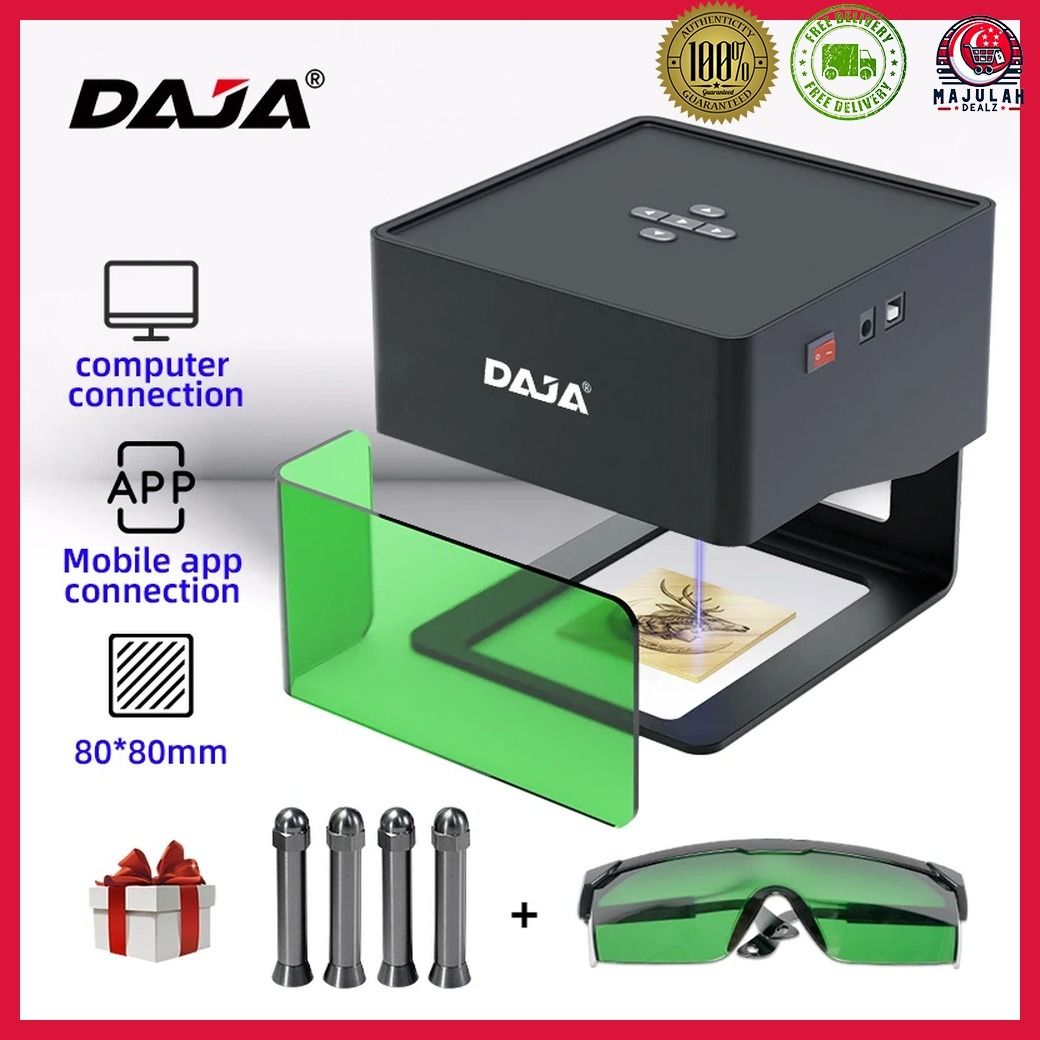 New DAJA DJ6 Laser Engraver: Versatile CNC Engraving Machine with ...