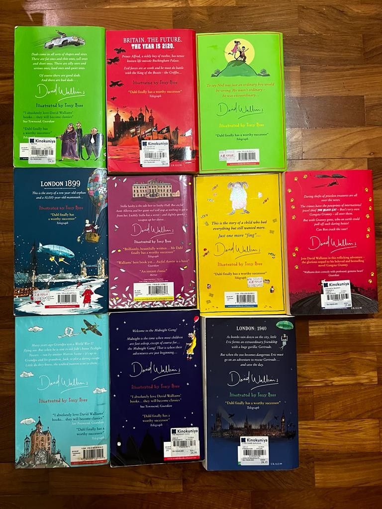 David Walliams Books, Hobbies & Toys, Books & Magazines, Fiction & Non ...