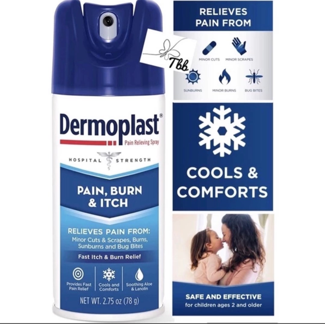 Dermoplast pain relieving spray, Beauty & Personal Care, Sanitary ...