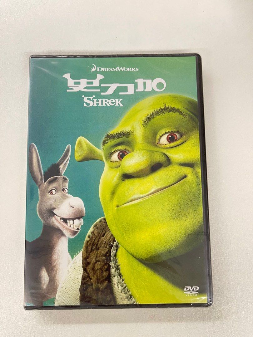 Disney DVD Shrek 史力加, 興趣及遊戲, 音樂、樂器 & 配件, 音樂與媒體 - CD 及 DVD - Carousell
