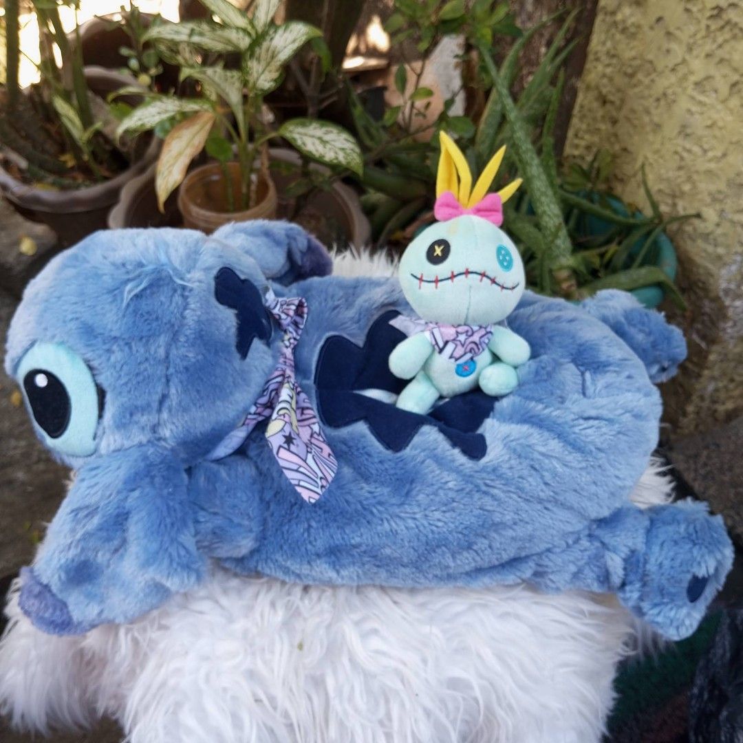 DISNEY Lilo and Stitch Tissue Box Cover Plush Toy, Hobbies & Toys, Toys ...