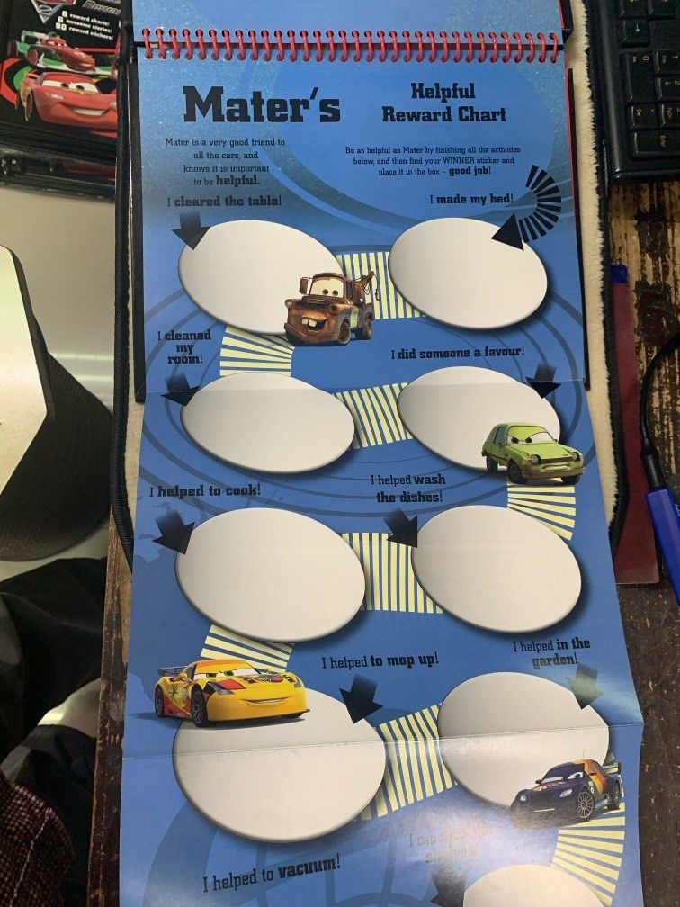 Disney Pixar Cars2 Race for Rewards, Hobbies & Toys, Books & Magazines ...