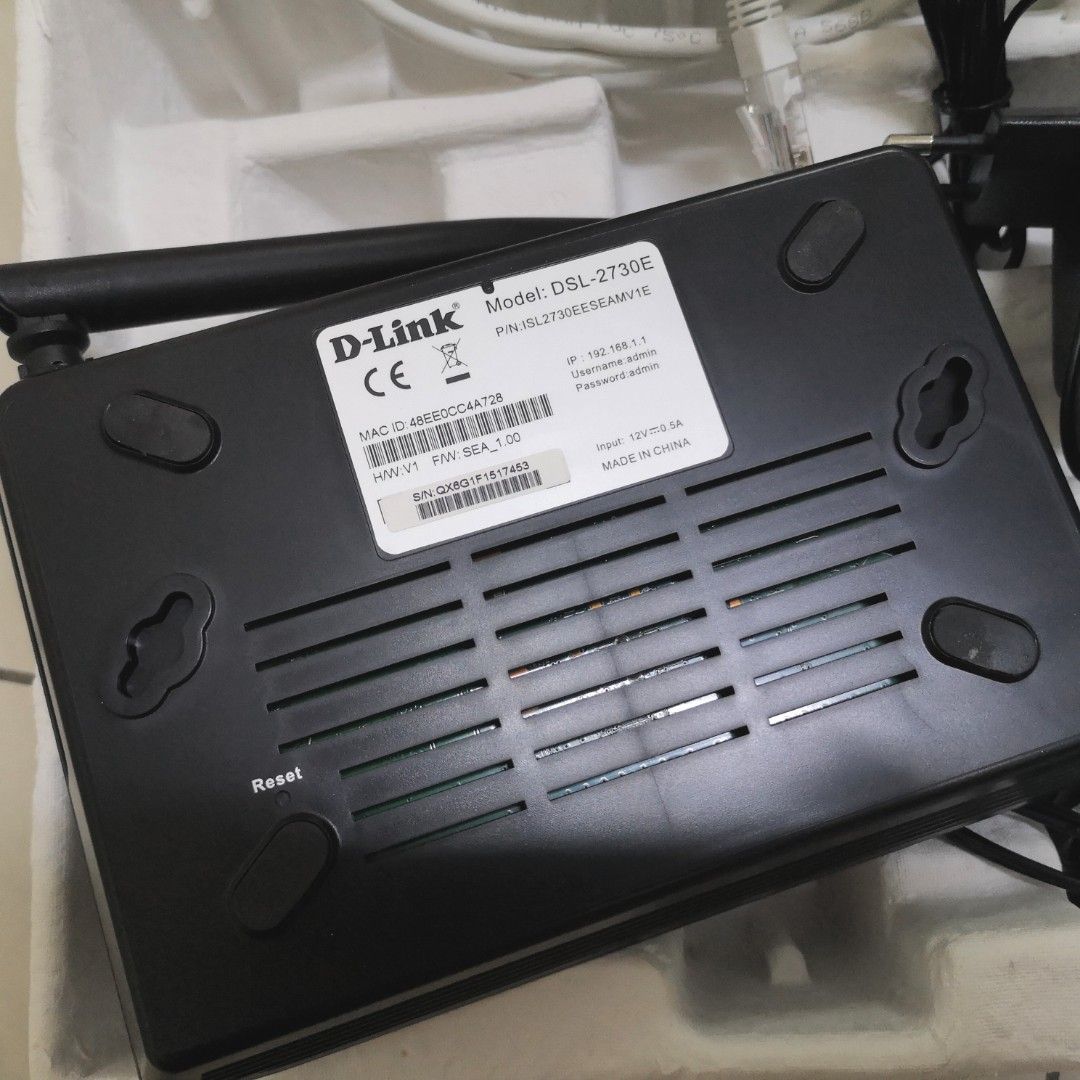 D-link DSL-2730E Modem Router, Computers & Tech, Parts & Accessories, Networking on Carousell