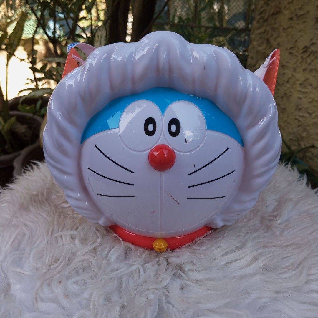 DORAEMON Popcorn Bucket, Hobbies & Toys, Toys & Games on Carousell