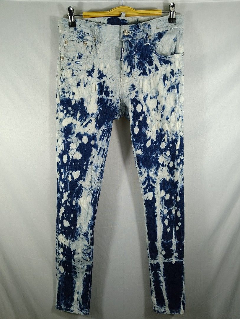 Dsquared2 "Bleach" Acid Wash Jeans, Men's Fashion, Bottoms, Jeans on ...