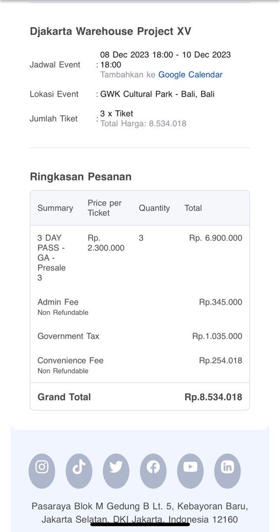 DWP 2023 DWPX 3-days ticket *1, Tickets & Vouchers, Event Tickets on ...