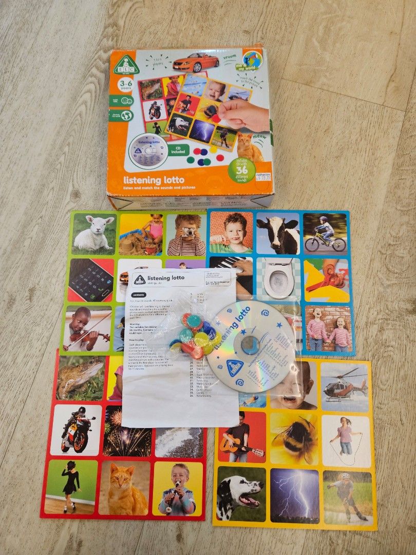 ELC Listening Lotto, Hobbies & Toys, Toys & Games on Carousell