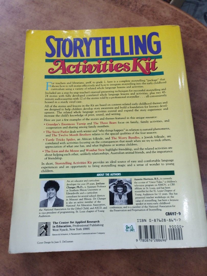 (ENG) Storytelling Activities Kit, Hobbies & Toys, Books & Magazines ...