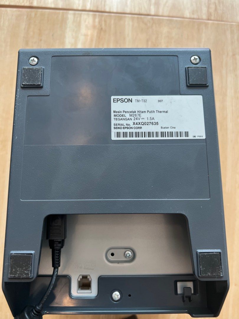 Epson TM-T82 307 receipt printer, Computers & Tech, Printers, Scanners ...