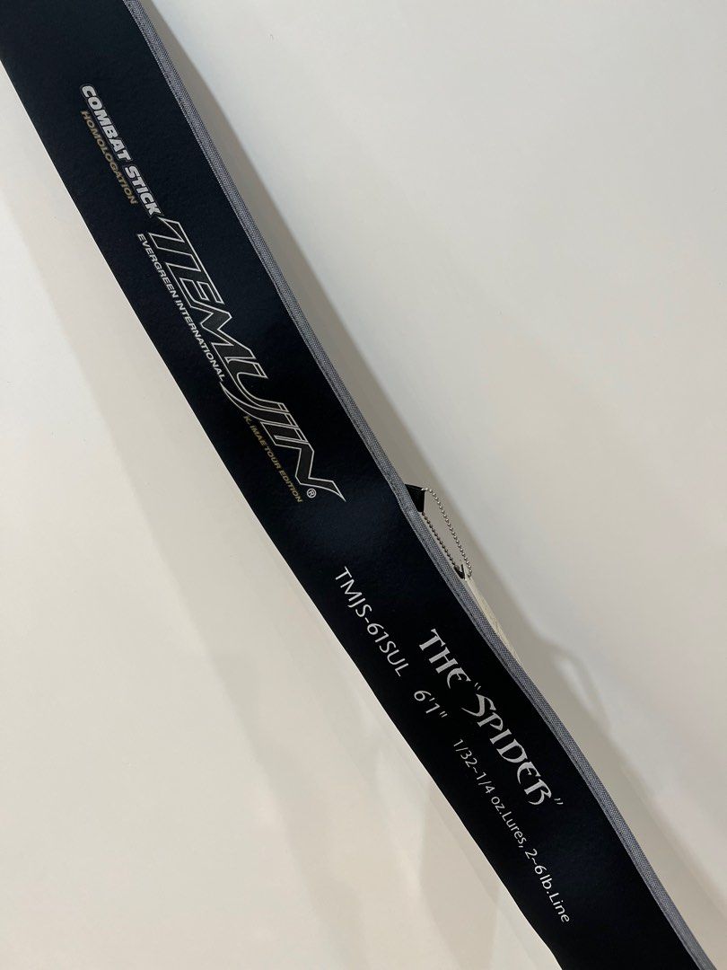 Evergreen Temujin The Spider TMJS-61SUL 2-6lb, Sports Equipment, Fishing on Carousell
