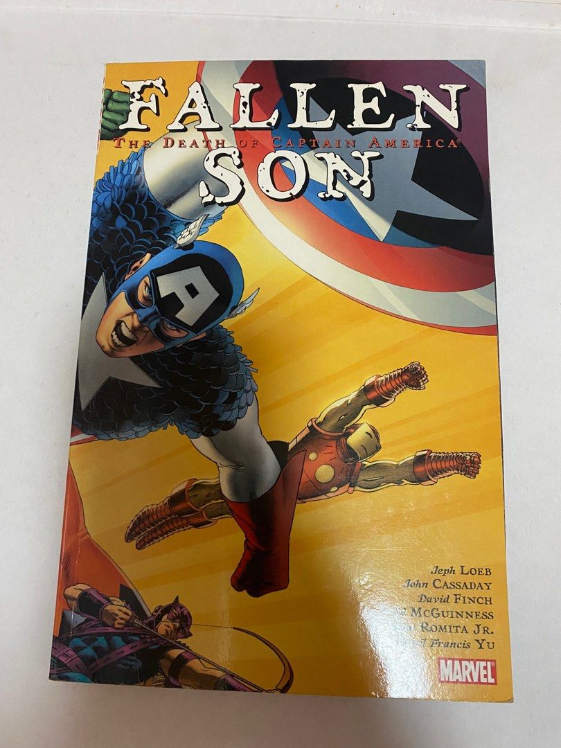 FALLEN SON THE DEATH OF CAPTAIN AMERICA, Hobbies & Toys, Books ...