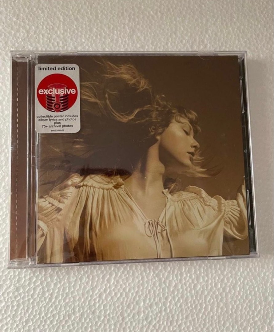 Fearless TV Target CD Taylor Swift, Hobbies & Toys, Music & Media, CDs ...