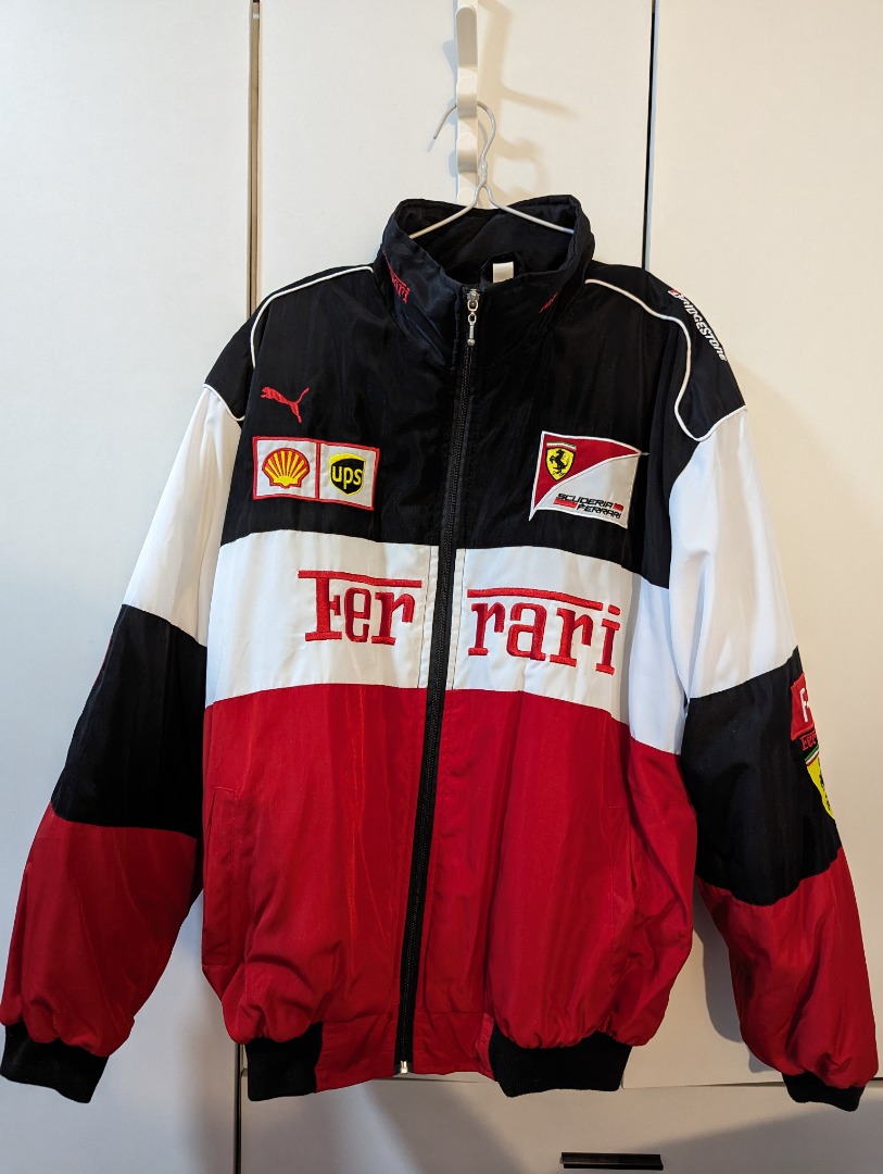 Ferrari F1 Jacket, Men's Fashion, Coats, Jackets and Outerwear on Carousell