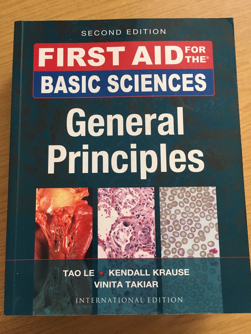 First Aid for the USMLE basic sciences general principles, Hobbies ...