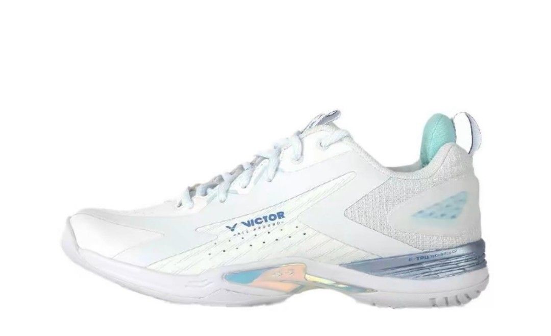 First in SG Victor A970 Nitrolite Lee Zii Jia Badminton Shoes White ...