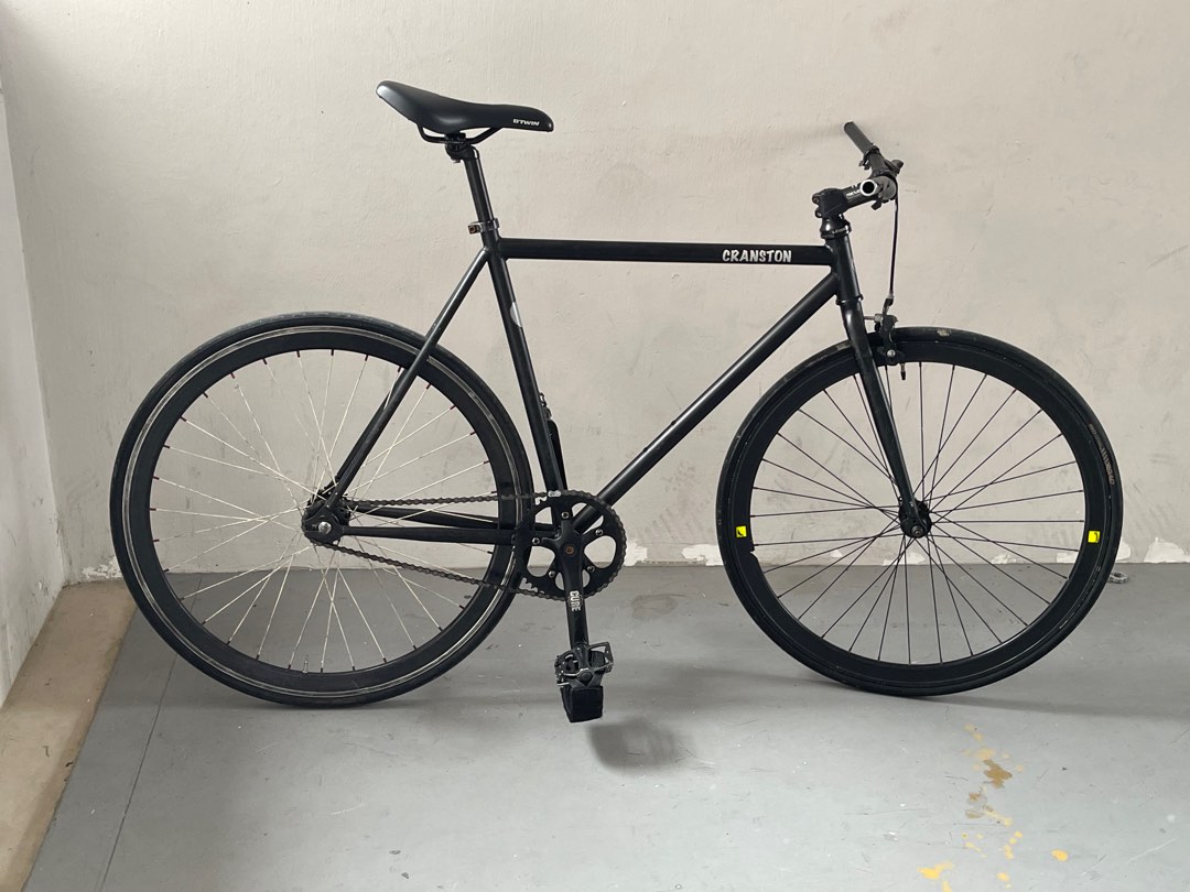 fixie wheel set(weapon front wheel), Sports Equipment, Bicycles & Parts ...