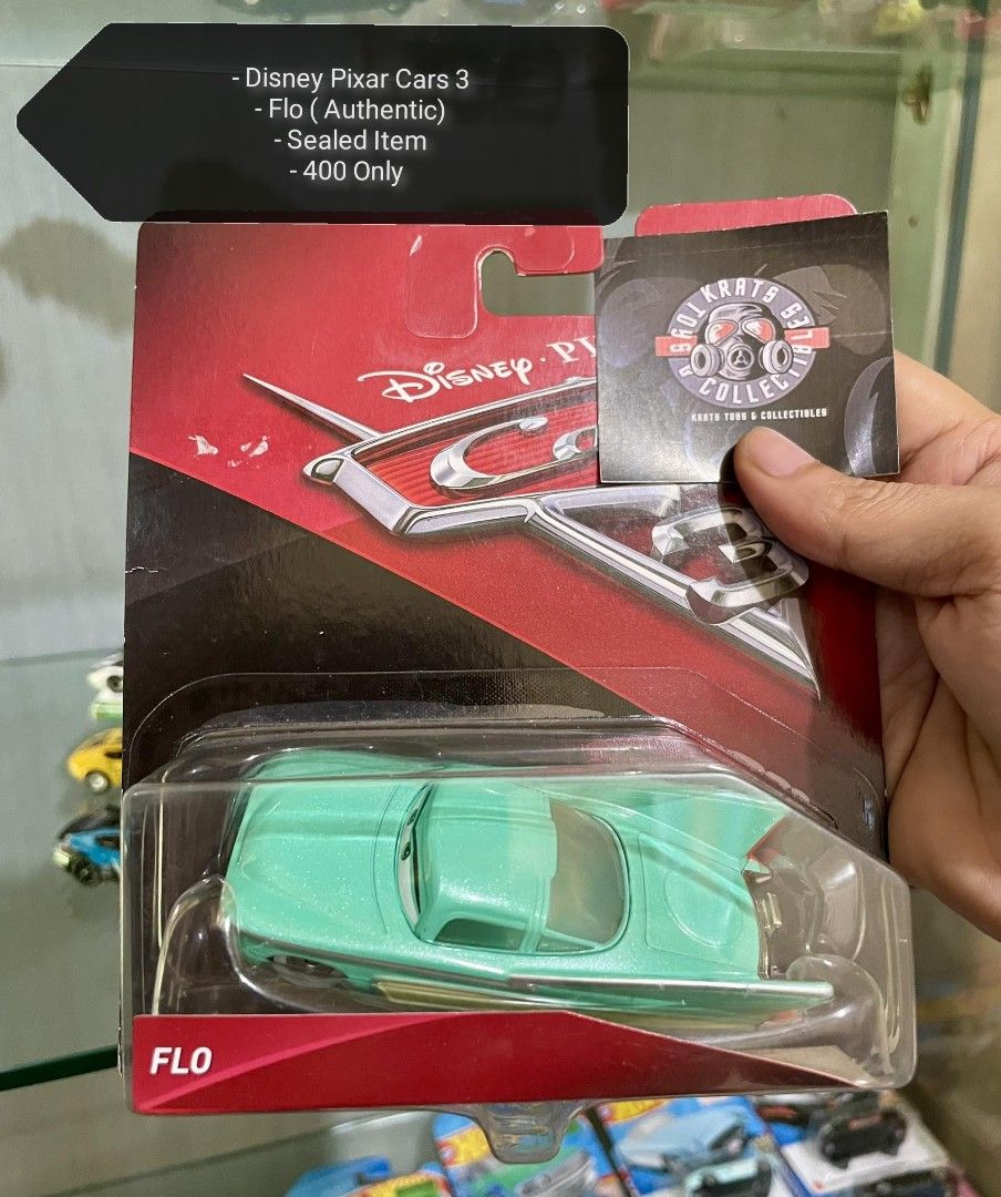 Flo Disney Pixar Cars, Hobbies & Toys, Toys & Games on Carousell