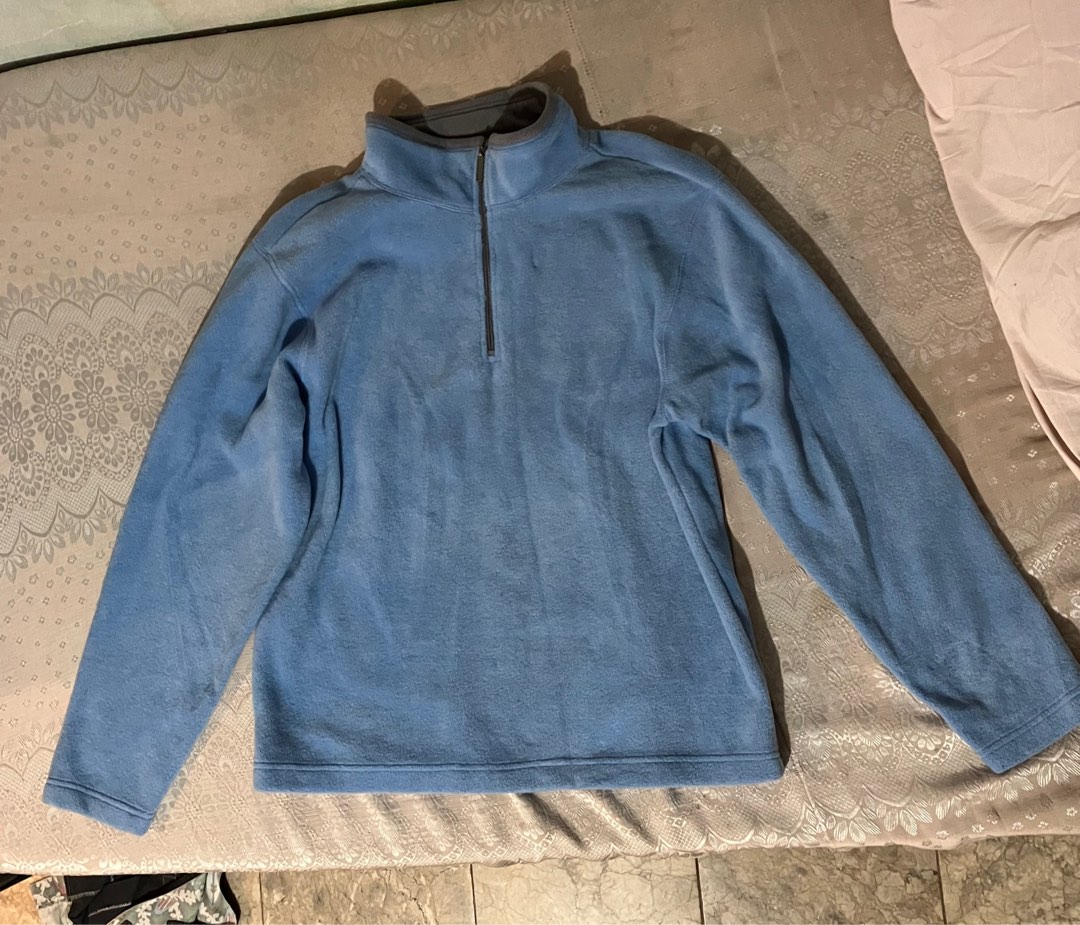 Foot Locker Blue Half Zip Fleece, Men's Fashion, Coats, Jackets and ...