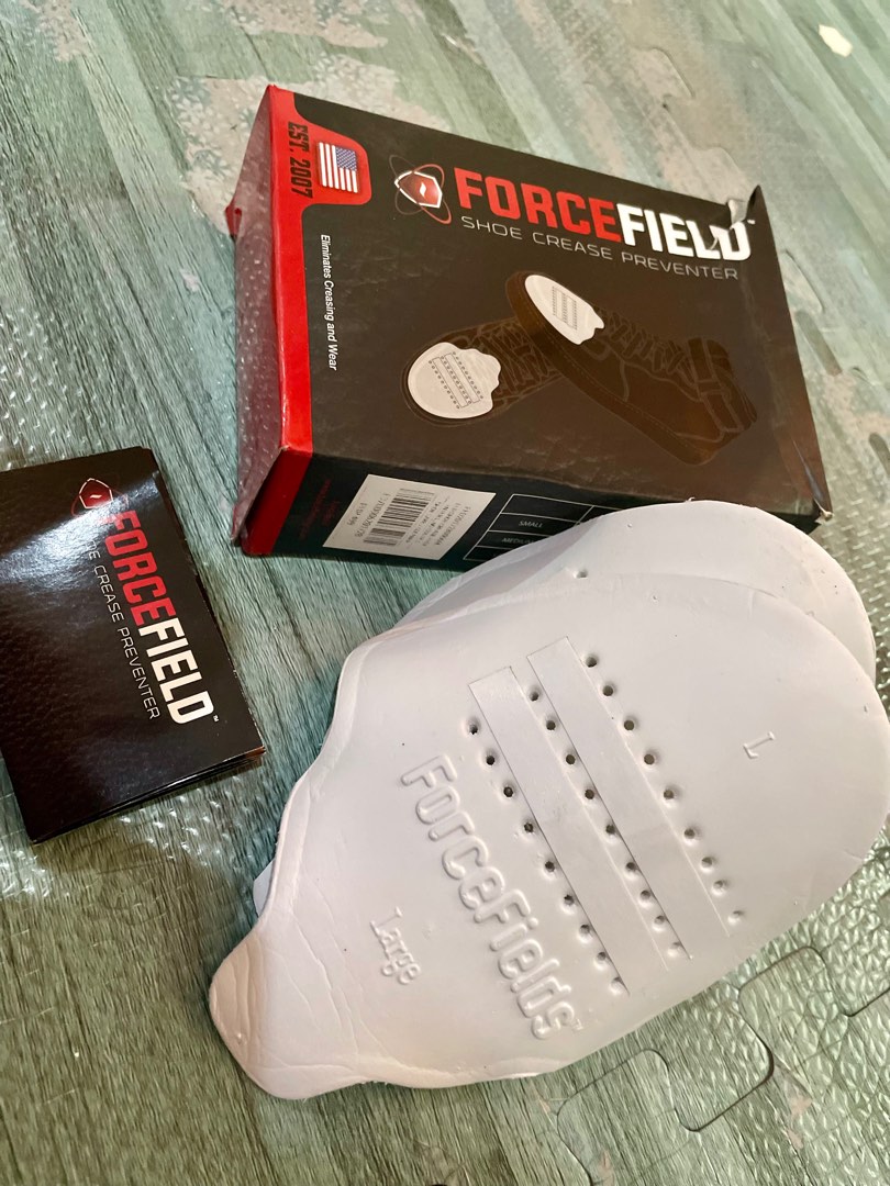 FORCEFIELD Shoe Crease Preventer, Men's Fashion, Footwear, Shoe inserts ...
