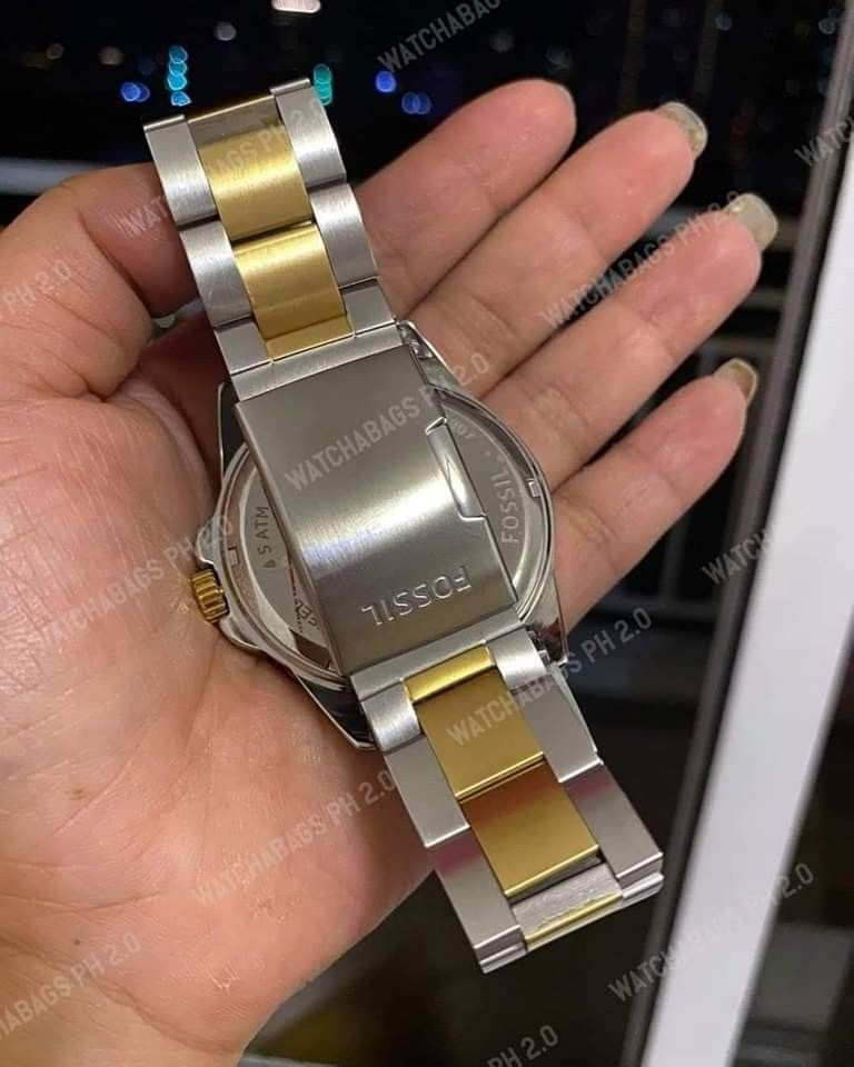 Fossil FS5653 FB-01 Series Dive Inspired Watch, Men's Fashion, Watches ...