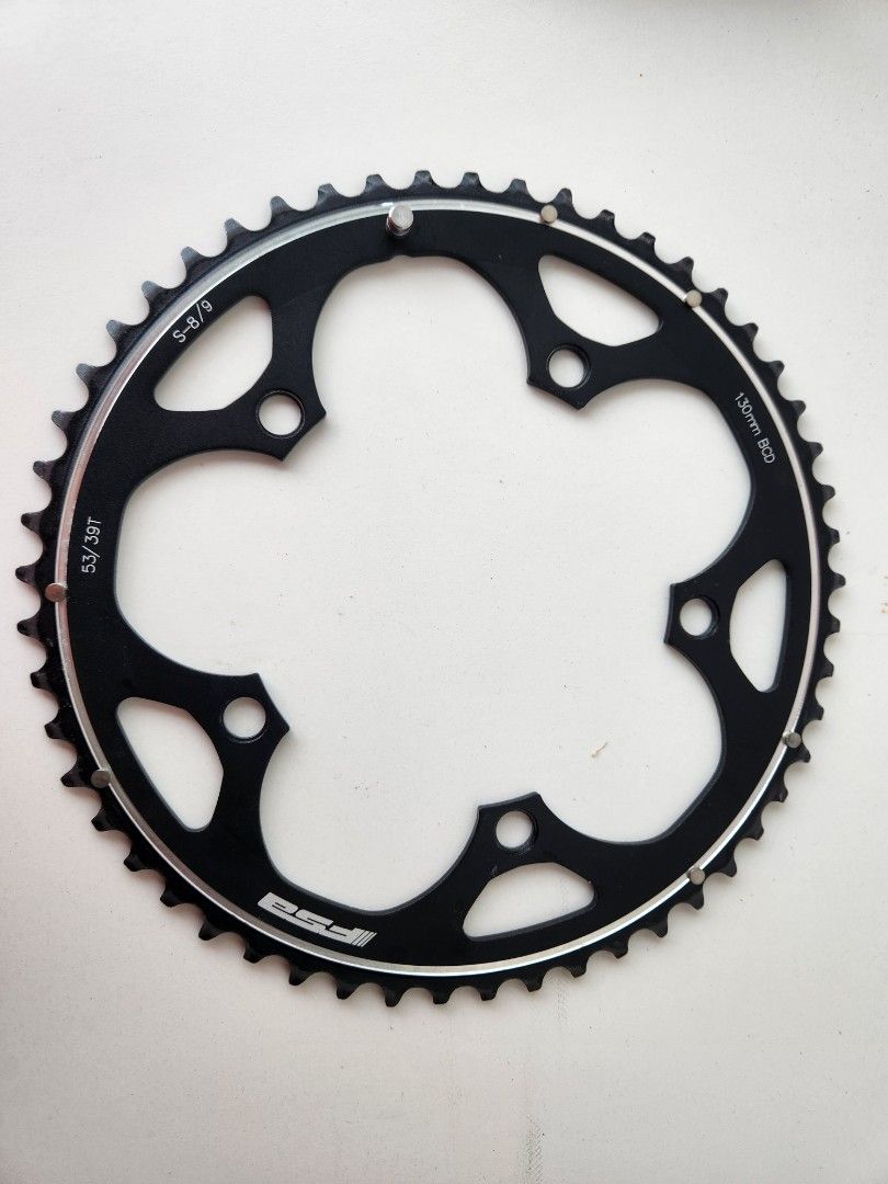 FSA Chainring 53T 130mm BCD, Sports Equipment, Bicycles & Parts, Parts ...