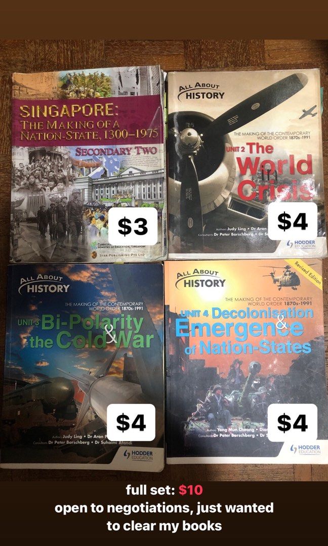 full history o-level textbooks, Hobbies & Toys, Books & Magazines ...