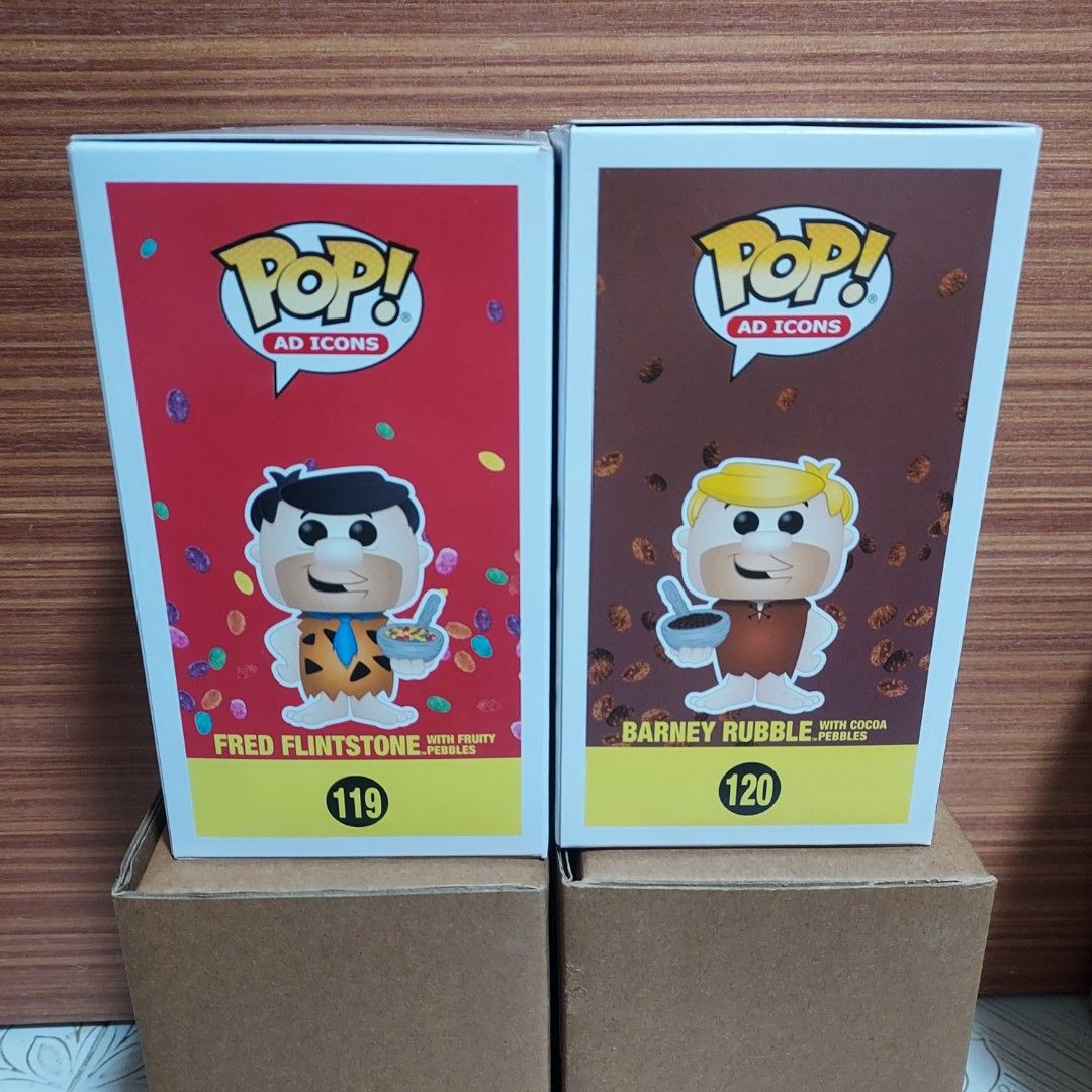 Funko Fred Flintstones & Barney Rubble, Hobbies & Toys, Toys & Games on ...