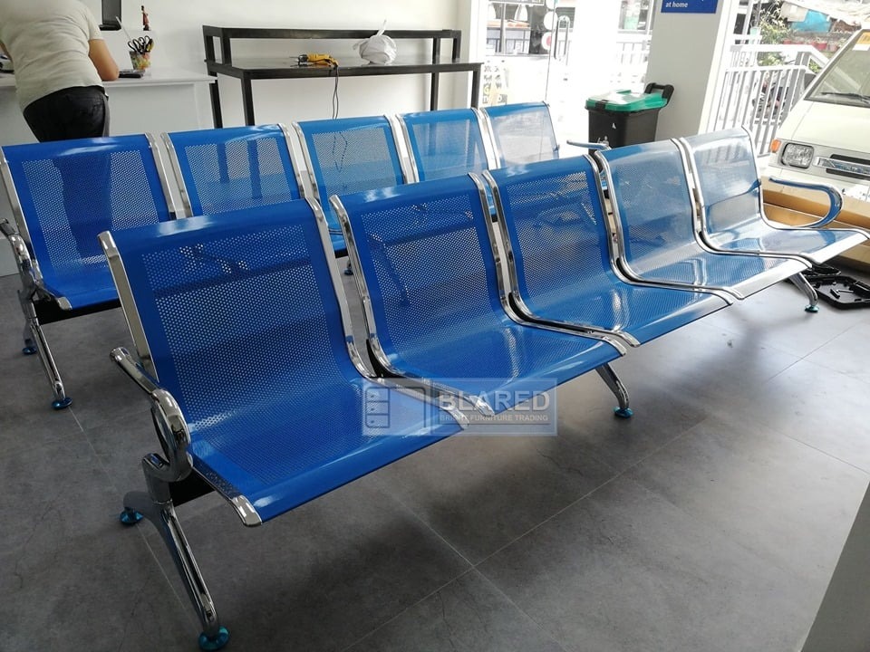 Gang Chair - Office Furniture Partition . Chrome Series, Furniture ...