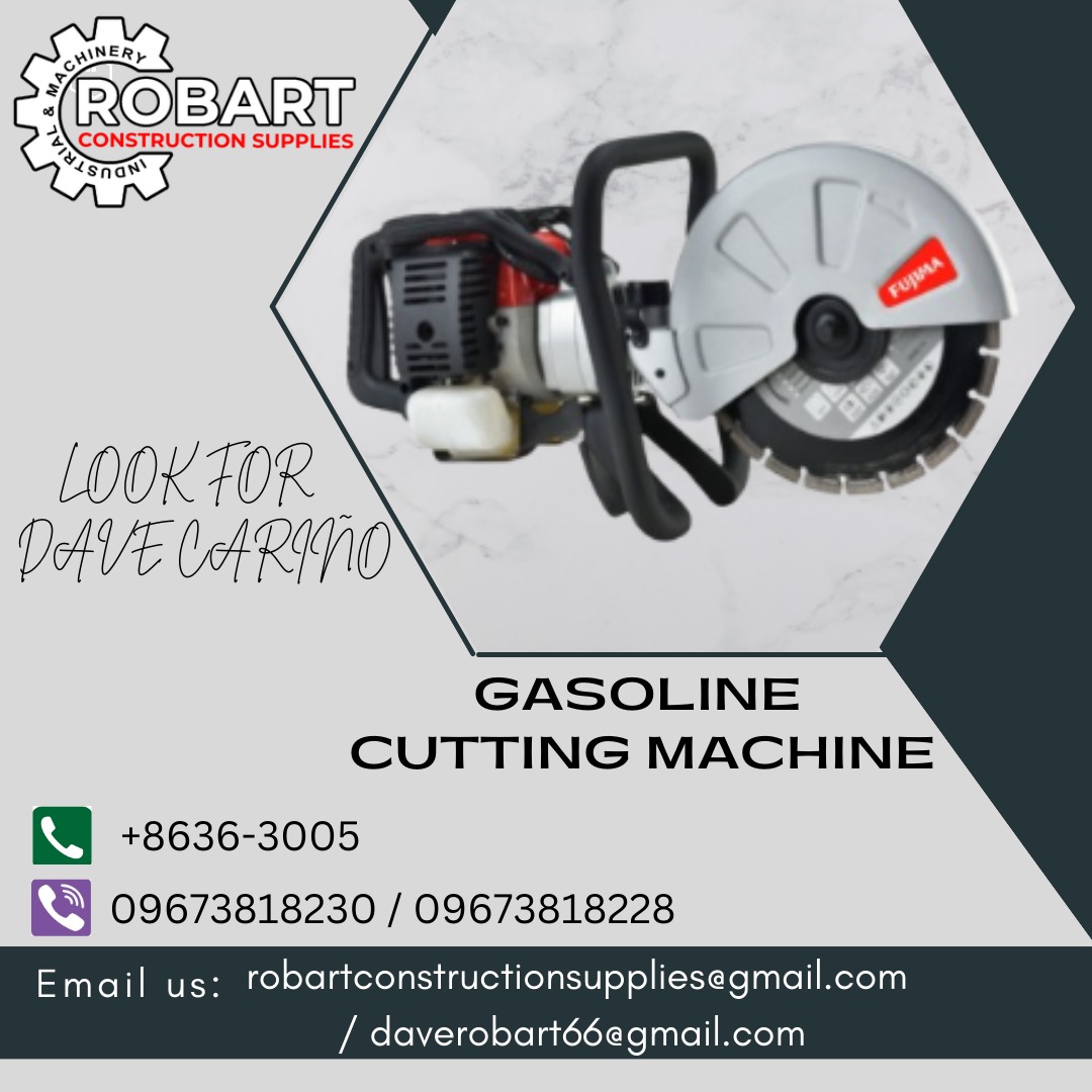 GASOLINE CUTTING MACHINE, Commercial & Industrial, Construction Tools ...