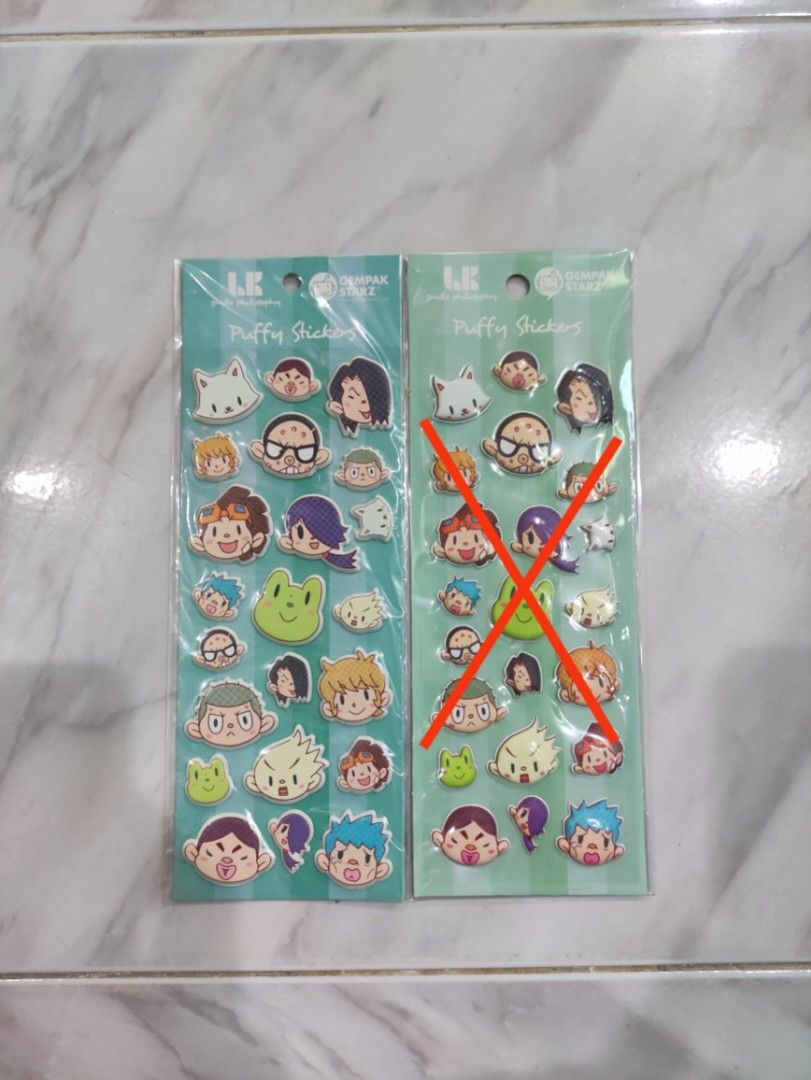 Gempak Starz Lawak Kampus Puffy Stickers, Hobbies & Toys, Books ...