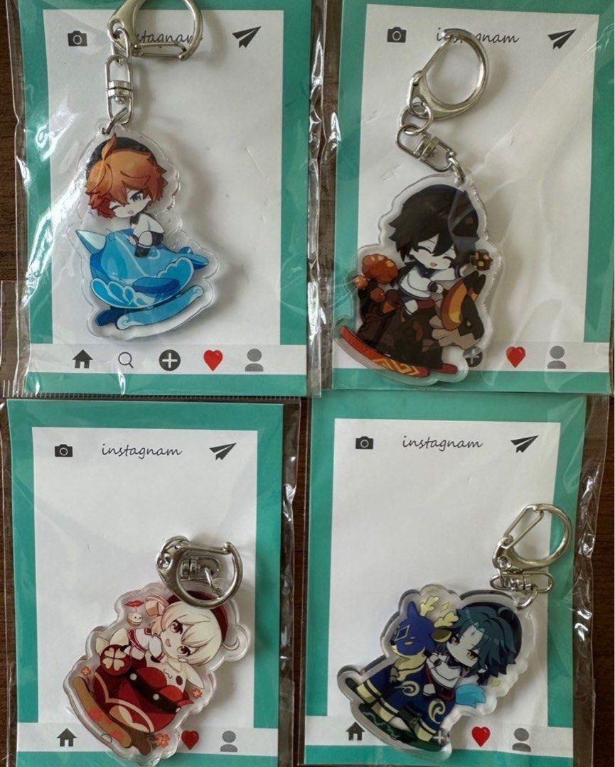 Genshin Impact Assorted Merch, Hobbies & Toys, Memorabilia ...