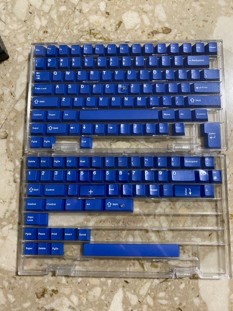 GMK Classic Blue Keycaps, Computers & Tech, Parts & Accessories ...