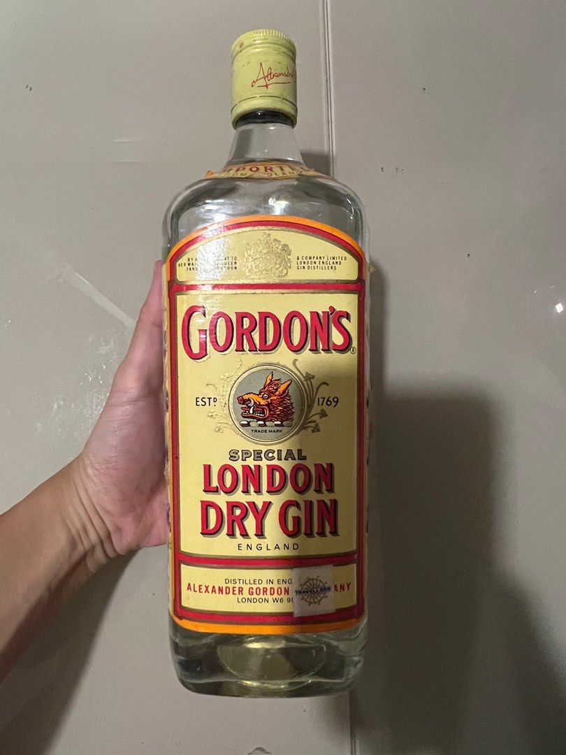 Gordon’s Special London Dry Gin, Food & Drinks, Alcoholic Beverages on ...
