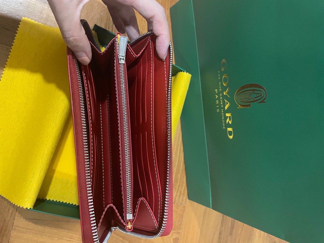 Goyard Matignon GM Wallet, Luxury, Bags & Wallets on Carousell
