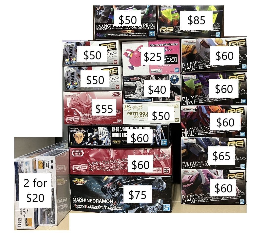 Gunpla model kit, Hobbies & Toys, Toys & Games on Carousell