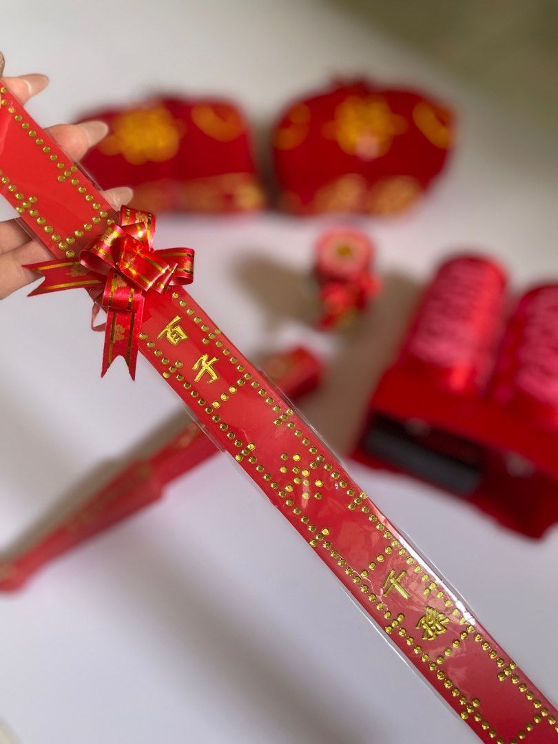 Guo Da Li Betrothal/Dowry Items, Hobbies & Toys, Stationery & Craft ...