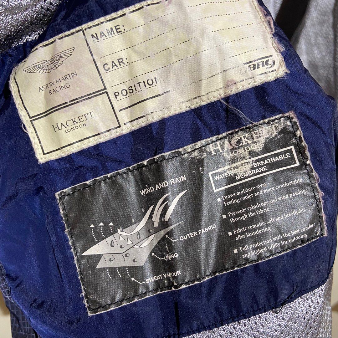Hackett Aston Martin Racing Jacket, Men's Fashion, Coats, Jackets and ...