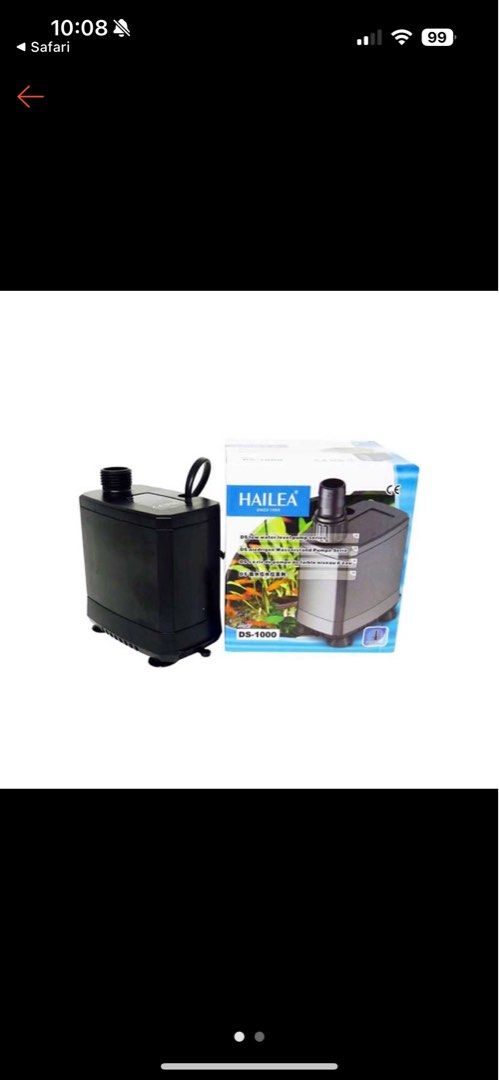 Hailea water pump DS-3000, Furniture & Home Living, Gardening, Hose and ...