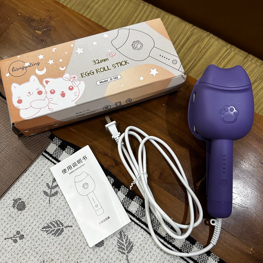 Brand new Hair Curler Iron Wave Perm Mermaid, Beauty & Personal Care ...