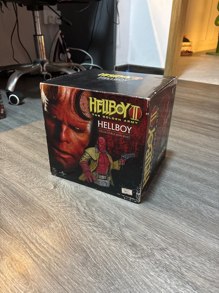 GENTLE GIANT HELLBOY COLLECTIBLE MINI BUST (RARE), Hobbies & Toys, Toys & Games on Carousell