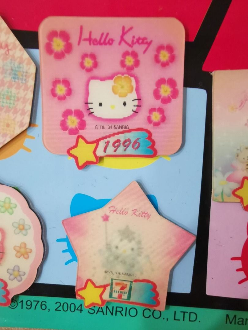 Hello Kitty 31 years Magnet collection, Hobbies & Toys, Memorabilia ...